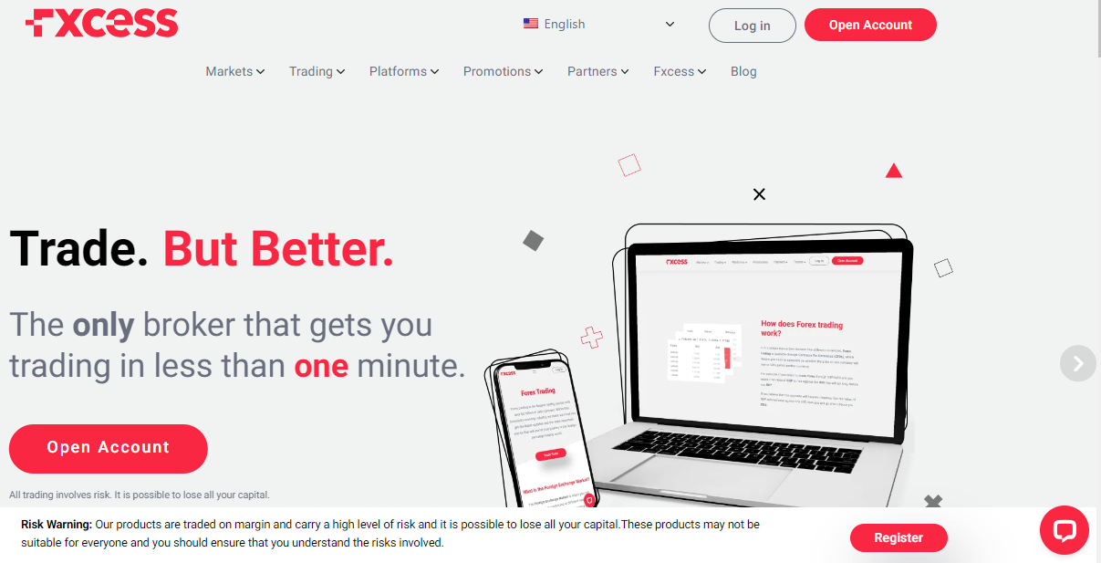 FXCess review 2024: Zero spreads, low fees, instant withdrawals